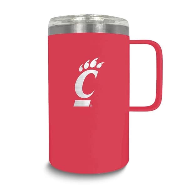 Collegiate University of Cincinnati Stainless Steel 18 Oz. Hustle Mug ...