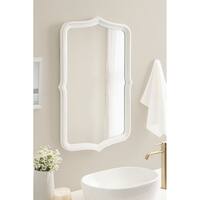 Kate and Laurel Glenby Scallop Wall Mirror - On Sale - Bed Bath ...