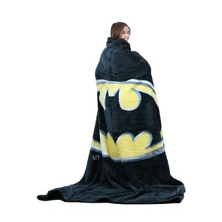 Batman Logo Queen Blanket - Bed Bath & Beyond - 14217816