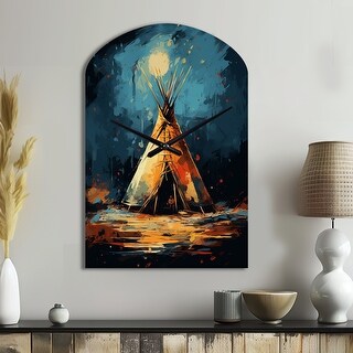 Designart - Native Tipi Journey Of The Tribes - Native American Art ...