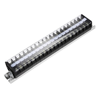 Barrier Terminal Strip Block 20P 660V 20A Dual Rows TD-2020 5pcs - 660V ...