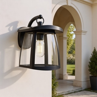 IP54 Waterproof Solar Wall Light w/4 Brightness Levels,2000mAh Battery ...