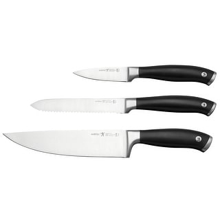 Forged Elite Razor-Sharp 3-Piece Kitchen Knife Set, Chef Knife, Paring ...