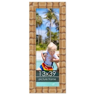 13x39 Bamboo Natural Wood Picture Panoramic Frame Panoramic Poster ...