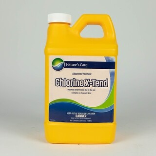 64 Oz. Nature's Care Chlorine X-Tend for Swimming Pools - Bed Bath ...
