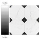 Merola Tile Betera Blanco 13-1/8"x13-1/8" Porcelain Floor and Wall Tile ...