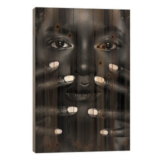 Brenda V Print On Wood by Sebastian Wuttke - Multi-Color - Bed Bath ...