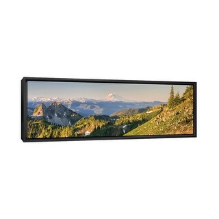 iCanvas "USA. Washington State. Panorama of Mt. Adams, Goat Rocks and ...