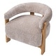 Christopher Knight Home - Set of 2 Boucle Upholstered Wooden Frame ...