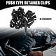 50 Pcs Push Type Retainer Clips No.0155309241 for Nissan 350Z Plastic ...