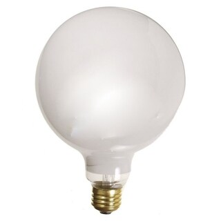 100W Round White G40 Globe Light Bulb American Imaginations - Bed Bath ...