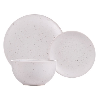 Dinnerware Set 12PCS Stoneware Cyprus - 12" x 15" - Bed Bath & Beyond ...