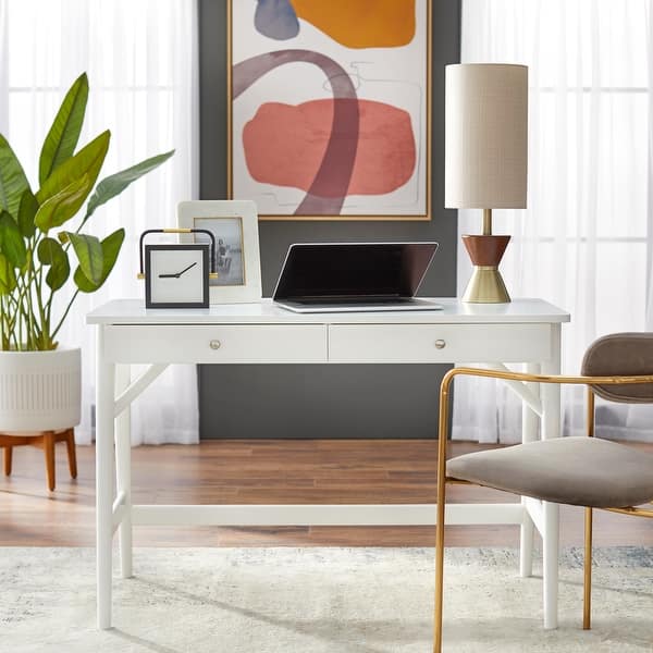 Simple Living Vera Mid-century Desk - Bed Bath & Beyond - 12108858