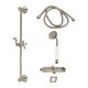 Kingston Brass Made to Match Shower System with Slide/Grab Bar and Hand ...