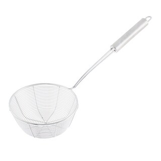 Kitchenware Stainless Steel Strainer Colander Sieve Ladle Scoop 13.5cm ...
