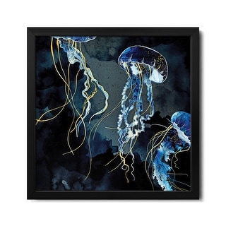 Metallic Ocean III Premium Framed Poster by SpaceFrog Designs - Bed ...