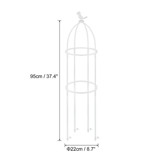 Plant Support Cage, Bird Shape Floral Supports DIY Climbing Trellis ...