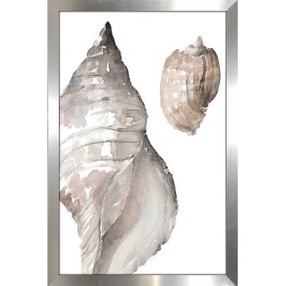 "Tonal Shell I (Vertical)" Print on Acrylic - Bed Bath & Beyond - 36560396