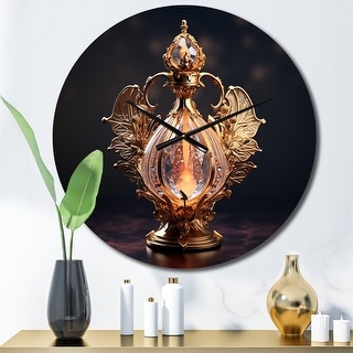 Designart "Retro Perfume Bottle Exquisite Design VII" Perfumes ...