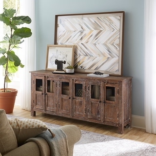 Ruston Antique Clay 70 Inch Accent Entertainment Console - Bed Bath ...