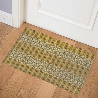 GYPSUM GOLD Doormat By Kavka Designs - Bed Bath & Beyond - 31257579