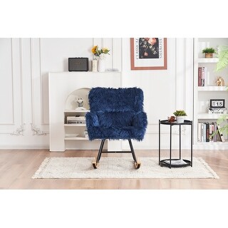 Lazy plush Upholstered Rocking Chair - Bed Bath & Beyond - 39912275