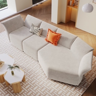 Polyester Upholstery Sofa Free Combination Modules Couch with ...