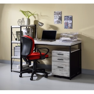 Versatile Industrial Writing Desk with Sturdy Construction and Stylish ...