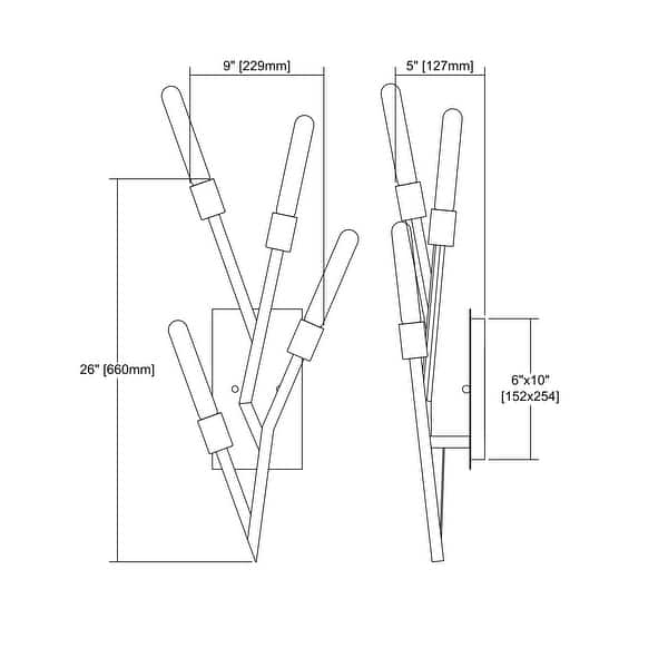 Elk Freeform 4-light Wall Sconce - Bed Bath & Beyond - 11345642
