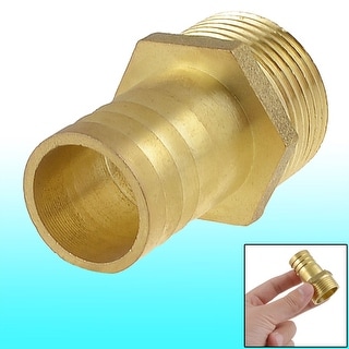 Brass 25mm Hose Barb to 1" PT Male Thread Pneumatic Coupler Connector ...