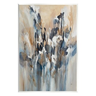 Stupell Layered Botanical Abstract Drip Wall Plaque Art, Design by K ...