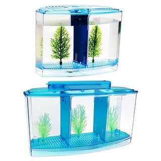 Multifunctional Acrylic Split Fish Tank Breed Box With Led Light ...