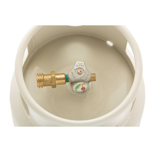 Flame King 20LB Buffer Propane Tank with Vapor Valve & Level Gauge ...