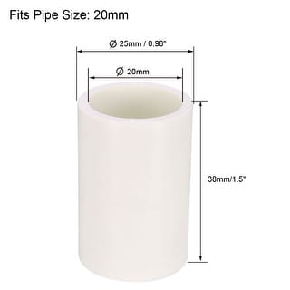 Straight PVC Pipe Fitting Coupling Adapter Connector 1 Pcs - On Sale ...