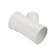 Wye Pipe Fitting, Y-Shape Splitter Duct Hose Connector for Drain Tubes ...