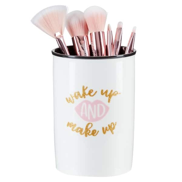 makeup brush holder ceramic