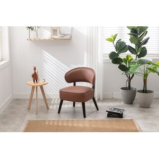 Technology Cloth Accent Chair with Solid Wood Legs - Bed Bath & Beyond ...