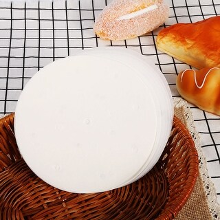 50 Pcs Bamboo Steamer Dim Sum Paper Non Stick Under Steam Mat Kitchen ...