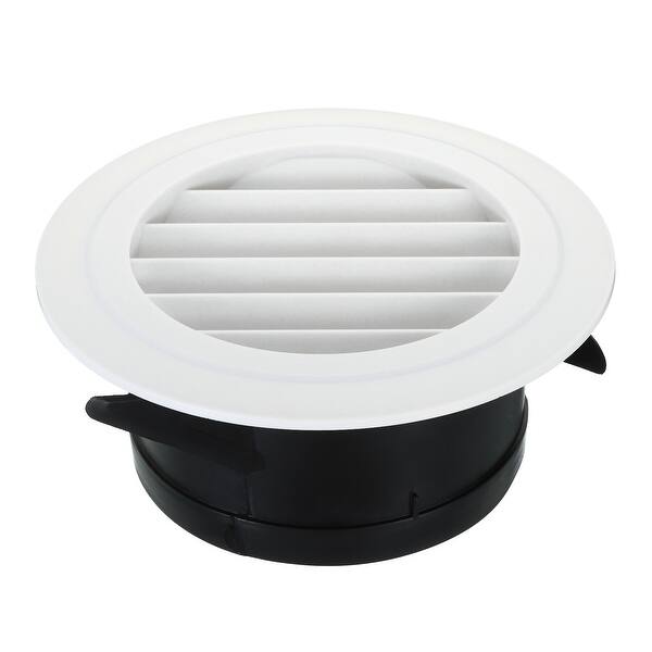 5" Round Air Vent Ceiling Diffuser Grill Louver Soffit Vent w Screen ...