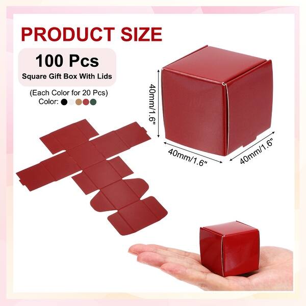 different size boxes for a gift