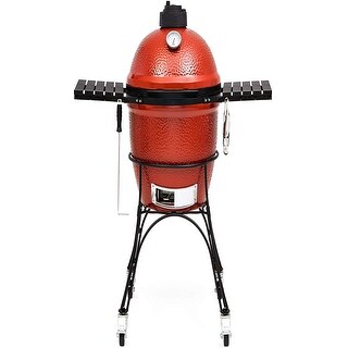 Classic I Charcoal Grill - Red - 46.5 x 28 x 48 inches - Bed Bath ...
