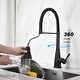 360° Rotating High-Arc Pull-Down Kitchen Faucet - Bed Bath & Beyond ...