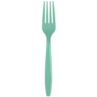 Club Pack of 288 Mint Green Contemporary Heavy-Duty Party Forks 7 ...