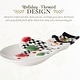 Spode Christmas Tree Snowman Figural Platter - 8.5" L x 5" W x 1.3" H ...