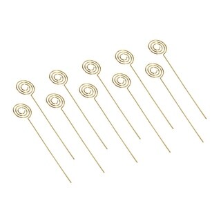 4.7 Inch Metal Wire Place Card Holder, 30 Pack Round Shape Clips DIY ...