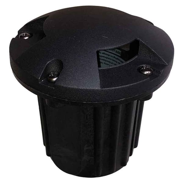 12V 5" Composite In Ground Well Light w/ Tri-Directional Cover - Bed ...