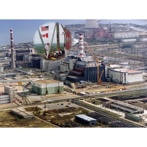 Chernobyl The Cherobyl Nuclear Power Complex In 1998 History - Bed Bath ...