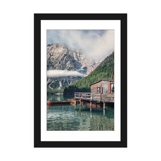 iCanvas "Cabin On The Lake" by Manjik Pictures PFA - Bed Bath & Beyond ...
