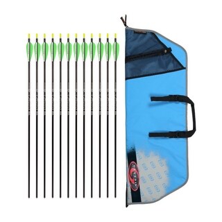 Easton Case for Genesis Bows Original Compound Bow (Blue) w/ 12 Arrows ...