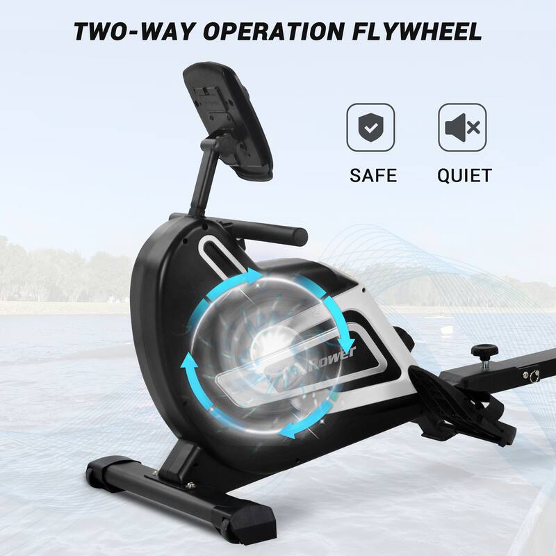 Magnetic Rowing Machine Folding Rower with 14 Level Resistance ...